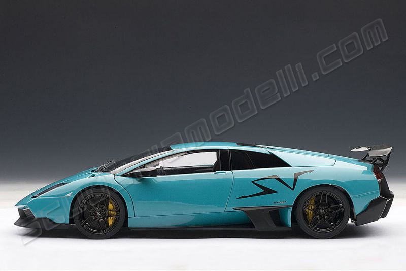 AUTOart 2009 Lamborghini Lamborghini Murciélago 670-4 SV - TURQUOISE ...