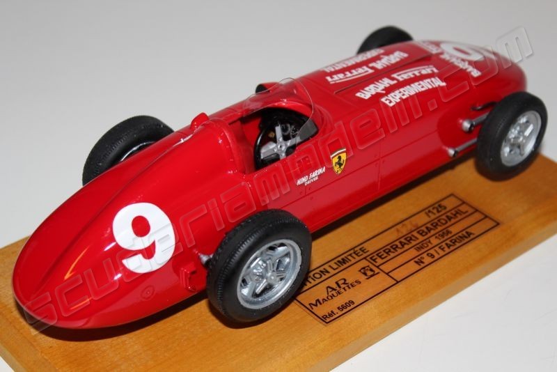 ARM 1956 Ferrari 1956 - Ferrari BARDAHL - #9 Indy - Red