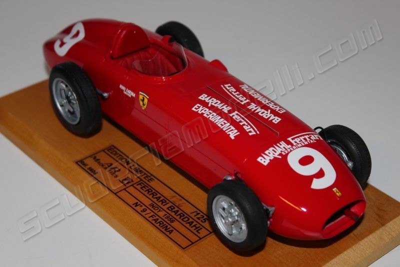 ARM 1956 Ferrari 1956 - Ferrari BARDAHL - #9 Indy - Red