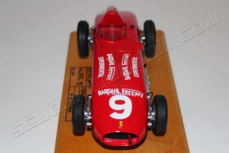 ARM 1956 Ferrari 1956 - Ferrari BARDAHL - #9 Indy - Red
