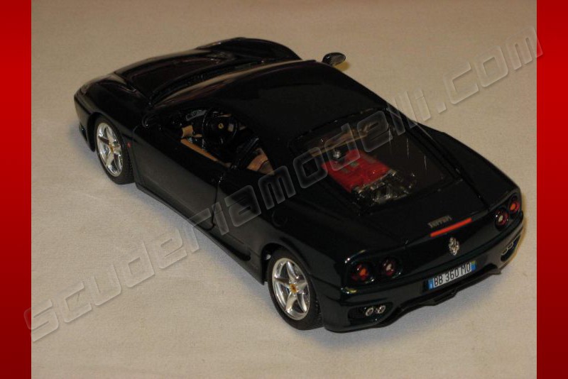 Bburago 1999 Ferrari Ferrari 360 Modena - GREEN METALLIC - Green Metallic