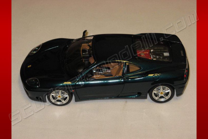 Bburago 1999 Ferrari Ferrari 360 Modena - GREEN METALLIC - Green Metallic