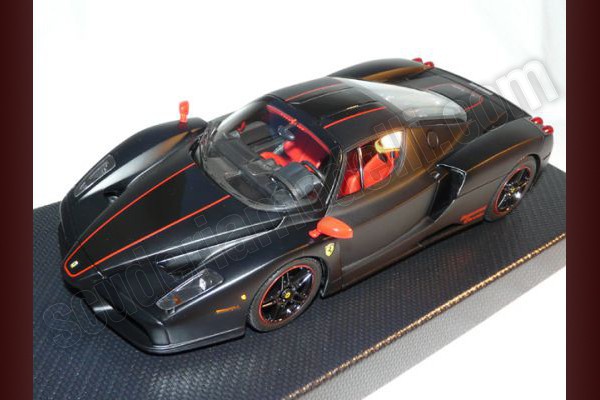BBR Models 2002 Ferrari Ferrari F140 ENZO - BLACK MATT - ENZO CLUB ...