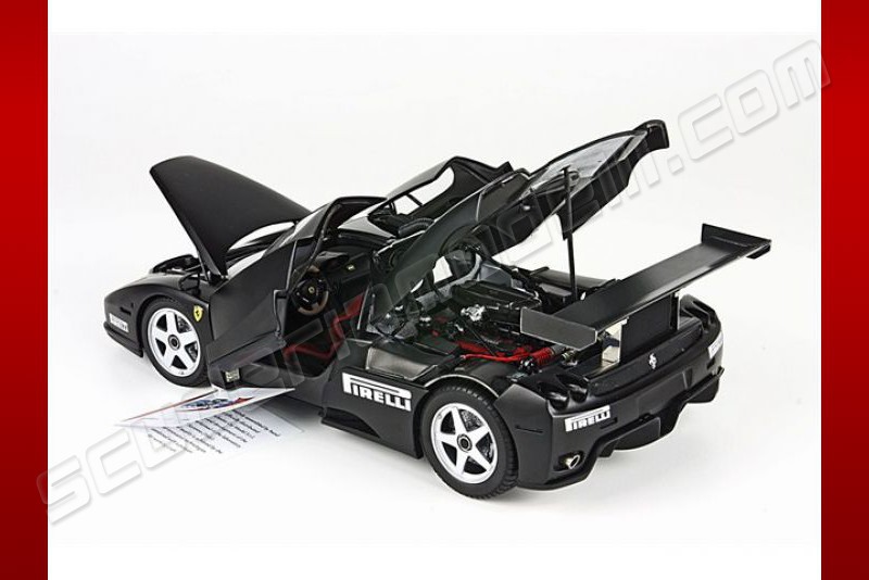 BBR Models 2003 Ferrari Ferrari F140 ENZO - BLACK MATT - TEST - Black Matt