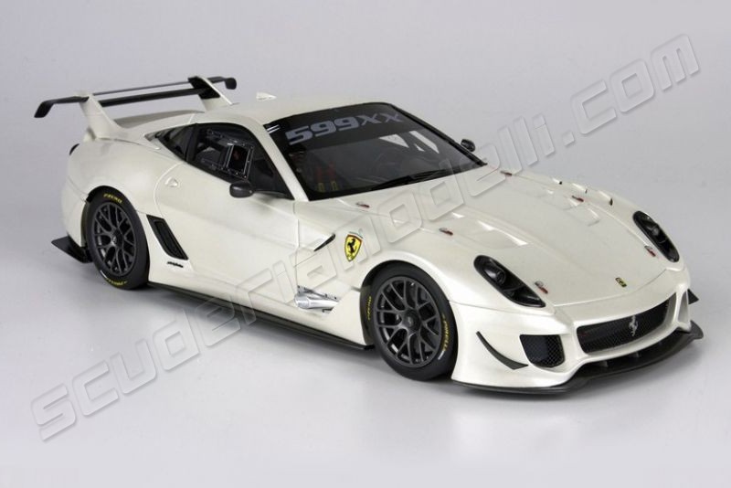 BBR Models 2012 Ferrari Ferrari 599 XX EVO - FUJI WHITE - Fuji White