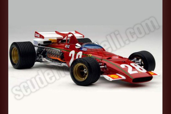 Exoto 1970 Ferrari 1970 - Ferrari 312 B - #28 GP Belgium - Red