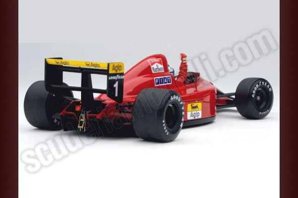Exoto 1990 Ferrari Ferrari 641/2 - A.Prost Ferrari 100th Victory - Red