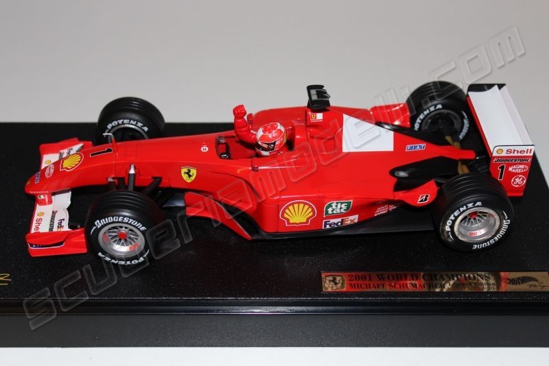 Mattel / Hot Wheels 2001 Ferrari 2001 - Ferrari F2001 - M.Schumacher #1 ...