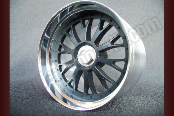 GBM Wheels Aluminum Wheels - Pocher - BLACK - Black