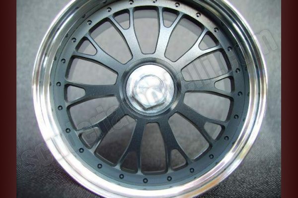 GBM Wheels Aluminum Wheels - Pocher - BLACK - Black