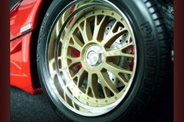 GBM Wheels Aluminum Wheels - Pocher - BLACK - Black