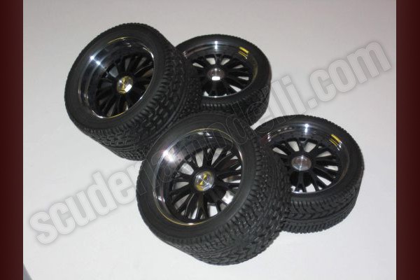 GBM Wheels Aluminum Wheels - Pocher - BLACK - Black