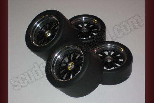 GBM Wheels Aluminum Wheels - Pocher - BLACK - Black