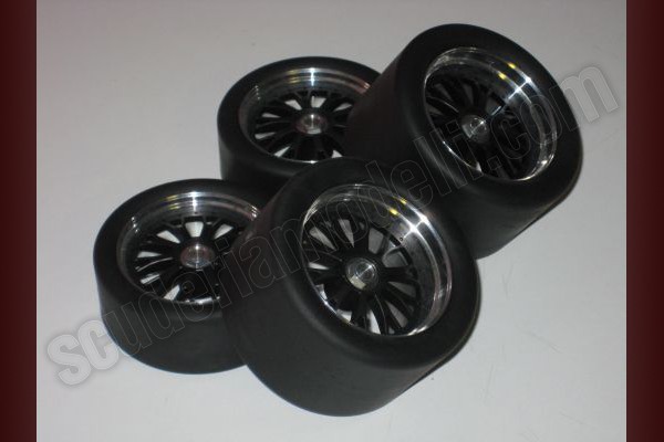 GBM Wheels Aluminum Wheels - Pocher - BLACK - Black