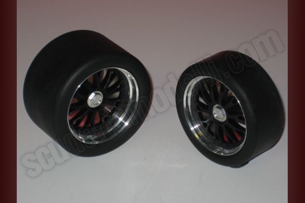GBM Wheels Aluminum Wheels - Pocher - BLACK - Black
