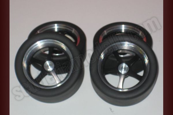 GBM Wheels Aluminum Wheels Type OZ - Pocher - BLACK - Black