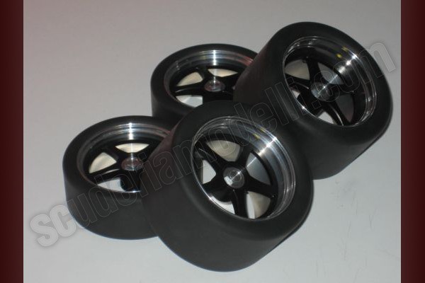 GBM Wheels Aluminum Wheels Type OZ - Pocher - BLACK - Black