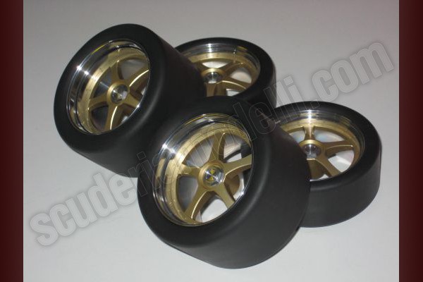GBM Wheels Aluminum Wheels Type OZ - Pocher - GOLD - Gold