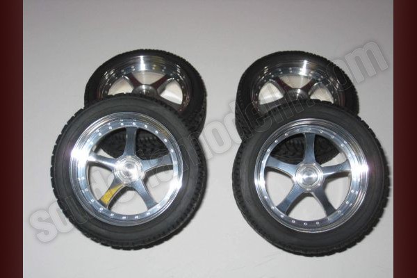 GBM Wheels Aluminum Wheels Type OZ - Pocher - SILVER - Silver