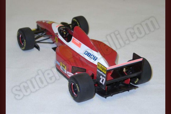 Minichamps 1993 Ferrari 1993 - Ferrari F93 A - Jean Alesi #27 - Red / White