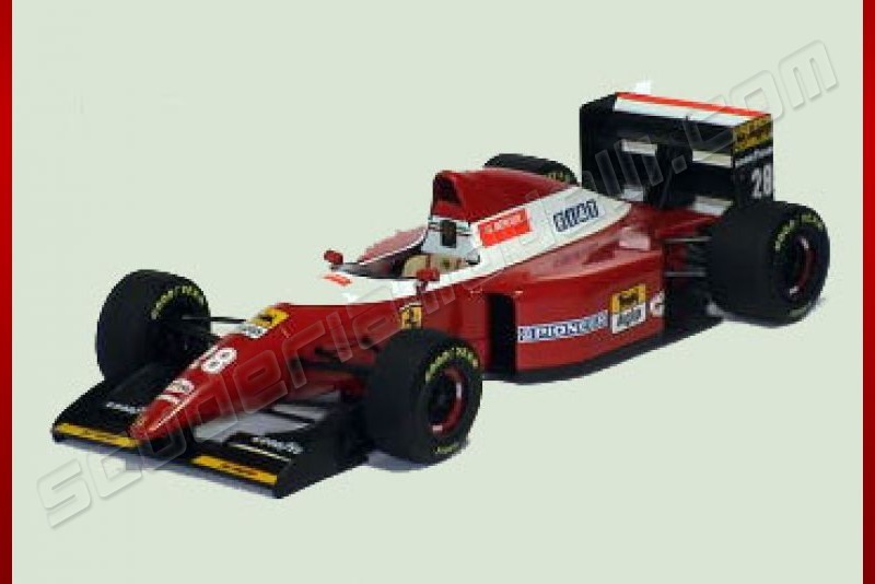 Minichamps 1993 Ferrari 1993 - Ferrari F93 A - Gerhard Berger #28 - Red ...