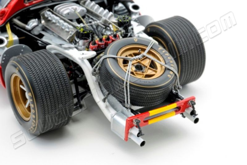 GMP / Kyosho 1967 Ferrari Ferrari 330 P4 Coupé - #24 Le Mans - Red