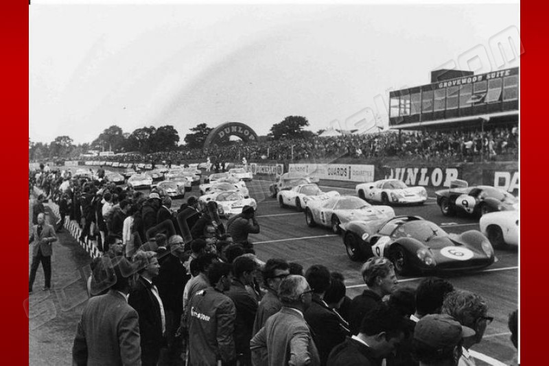 GMP 1967 Ferrari Ferrari 330 P4 Coupé - #6 Brands Hatch - Red