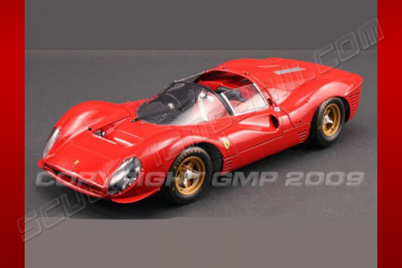 GMP 1967 Ferrari Ferrari 330 P4 Spider - PROVA RED - Red