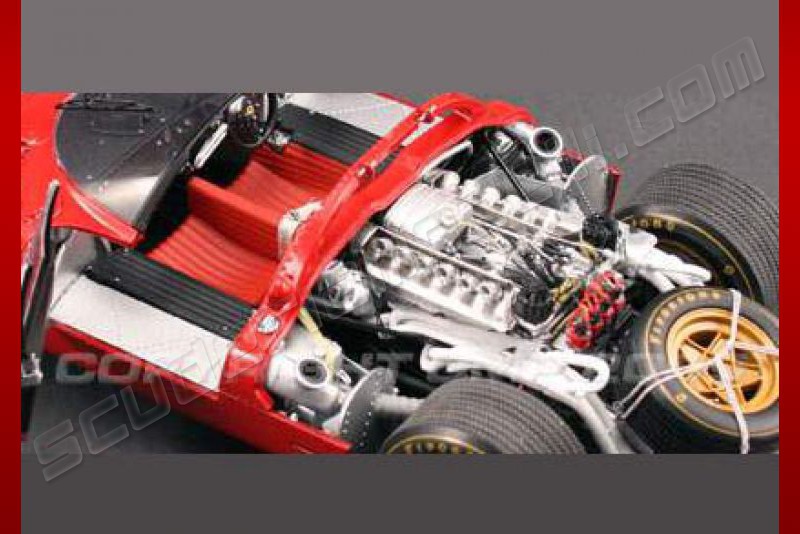 GMP 1967 Ferrari Ferrari 330 P4 Spider - PROVA RED - Red