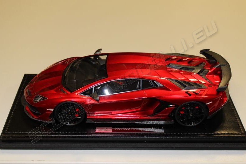 Ivy Models Universal NOVITEC Aventador SVJ - CANDY RED - Red Matt