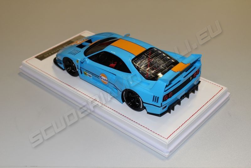 Ivy Models Ferrari LB Works Ferrari F40 Wide Body - BABY BLUE / ORANGE ...