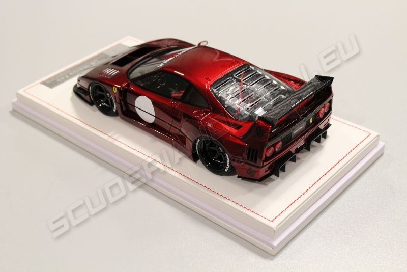 Ivy Models Ferrari # LB Works Ferrari F40 Wide Body - WINE RED METALLIC ...
