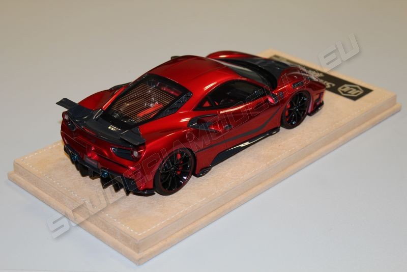 JUC Ferrari Mansory Ferrari 4XX Siracusa - PEARL RED - Red Matt
