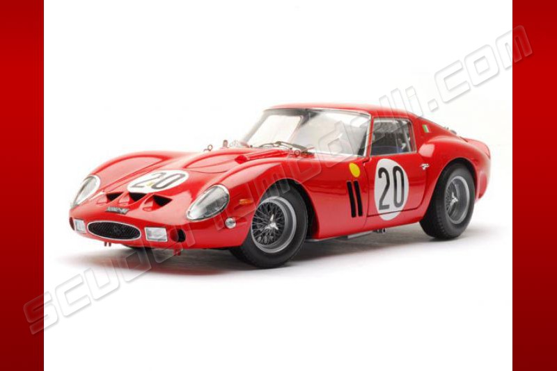 Kyosho 1963 Ferrari Ferrari 250 GTO - #20 LE MANS - Red