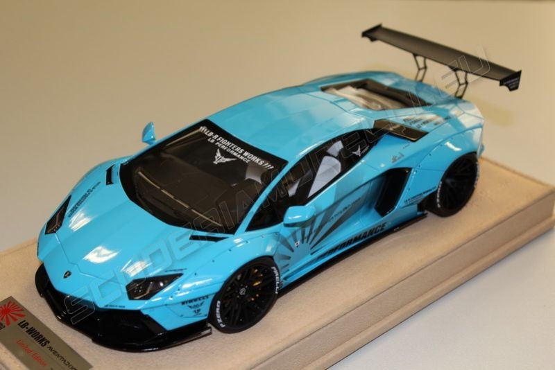 LB Works LB Performance Lamborghini Aventador Liberty Walk - BABY BLUE ...