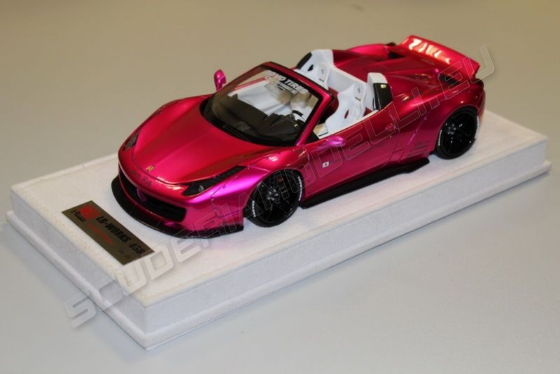 LB Works Ferrari Ferrari 458 Spider Liberty Walk - PINK FLASH - Pink Flash