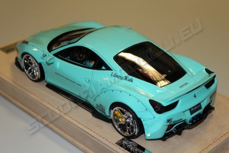 LB Works LB Performance Ferrari 458 LB Performance - BLUE TIFFANY - Red ...