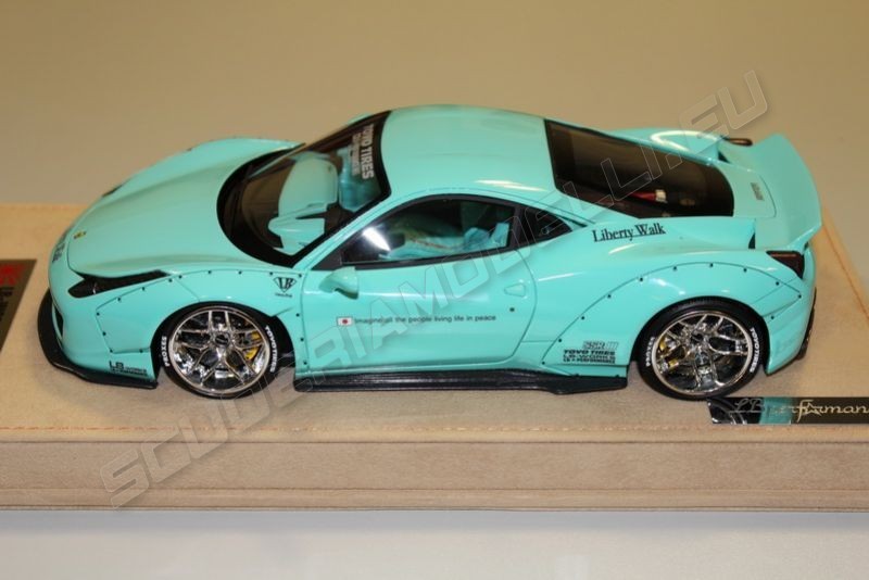 LB Works LB Performance Ferrari 458 LB Performance - BLUE TIFFANY - Red ...