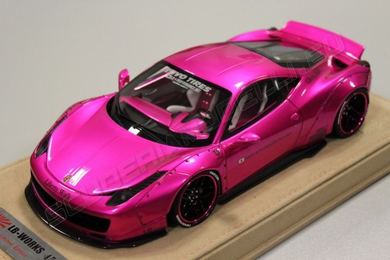 LB Works LB Performance Ferrari 458 LB Performance - PINK FLASH - Pink ...