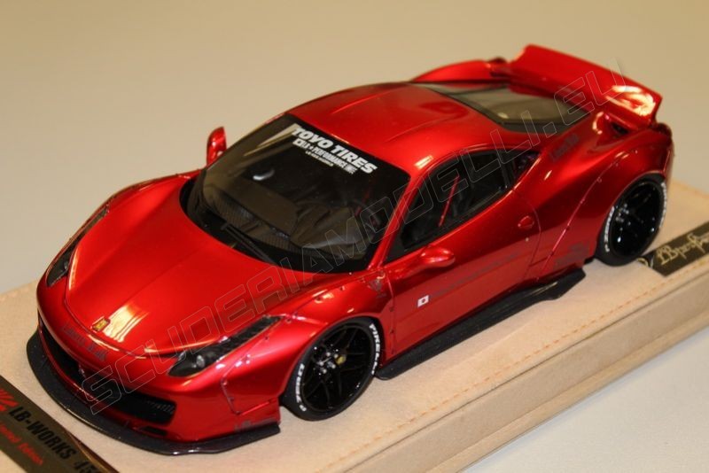 LB Works LB Performance Ferrari 458 LB Performance - RED METALLIC - Red ...