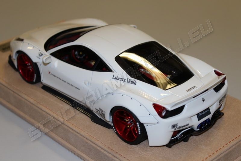 LB Works LB Performance Ferrari 458 LB Performance - WHITE / RED - White
