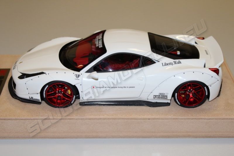 LB Works LB Performance Ferrari 458 LB Performance - WHITE / RED - White