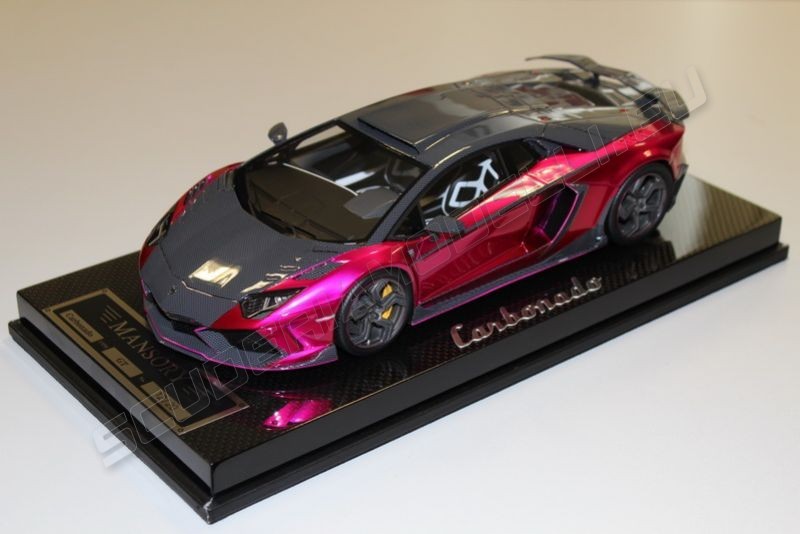 Mansory Mansory Mansory Carbonado GT - PINK FLASH / CARBON - #01 - Red Matt