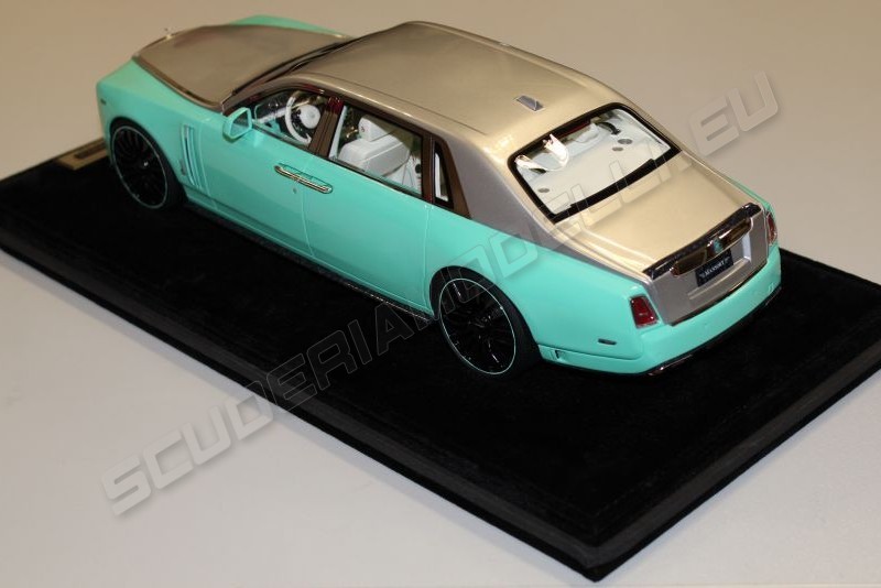 Timothy Pierre Rolls Royce Mansory RR Phantome VIII - TIFFANY BLUE Red Matt