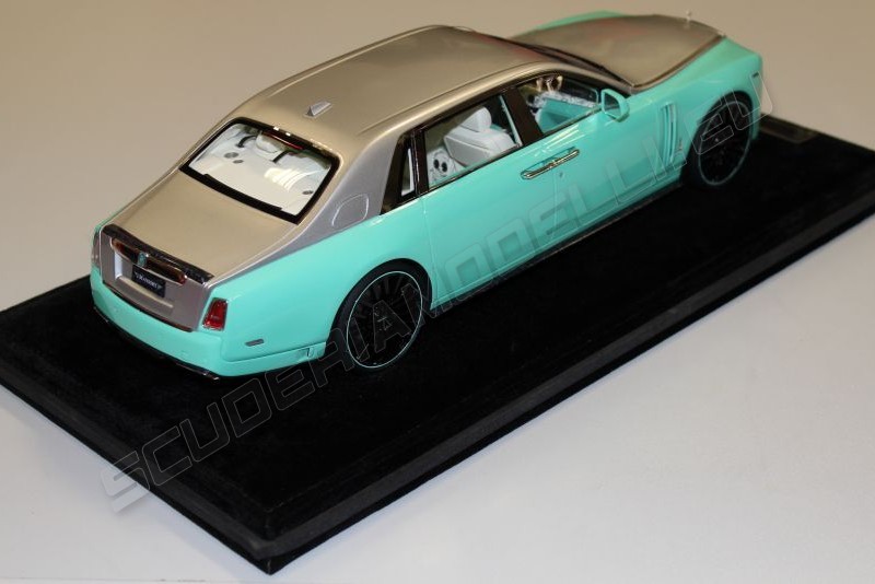 Timothy Pierre Rolls Royce Mansory RR Phantome VIII - TIFFANY BLUE Red Matt