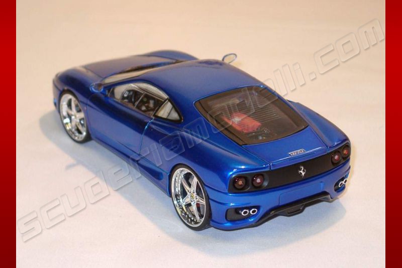 Mattel / Hot Wheels 1999 Ferrari Ferrari 360 Modena - BLUE METALLIC ...