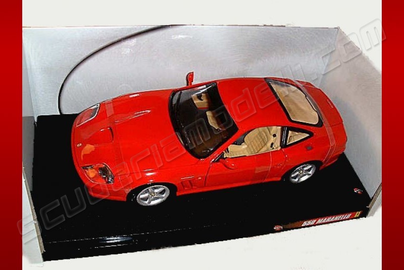 Mattel / Hot Wheels 1996 Ferrari Ferrari 550 Maranello - RED - Red
