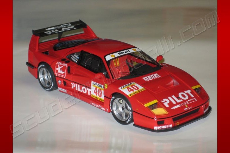 n/a 1995 Ferrari F40 LM - #40 PILOT RED - Red