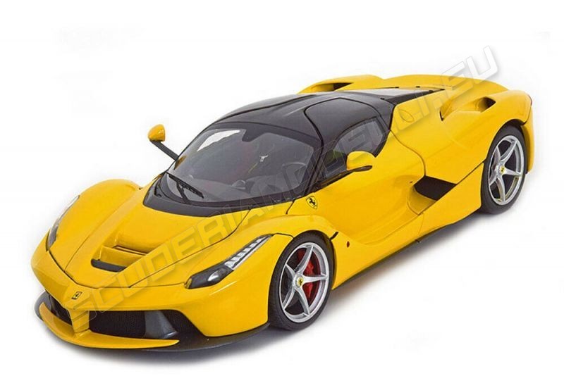 Mattel / Hot Wheels Ferrari Ferrari LaFerrari - YELLOW - Yellow