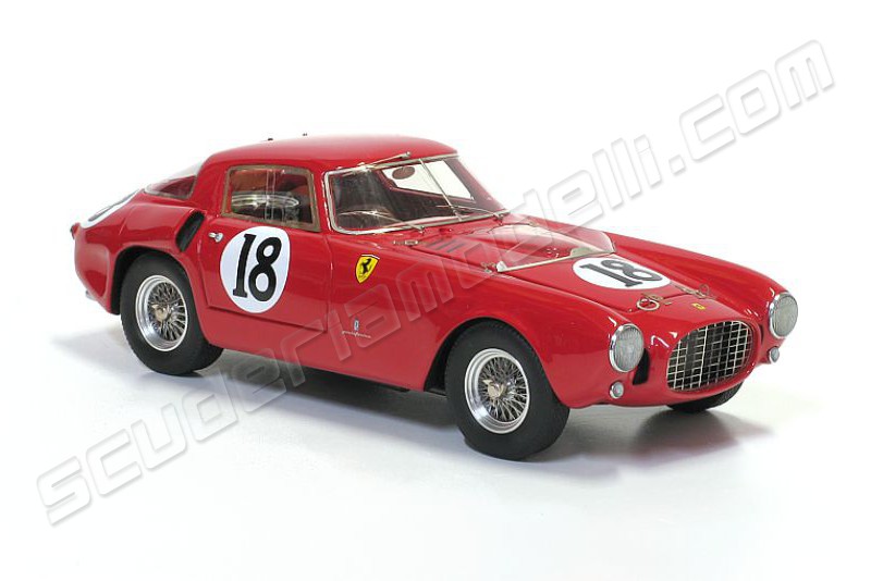 MG Model 1953 Ferrari Ferrari 340 MM - #18 Reims - Red